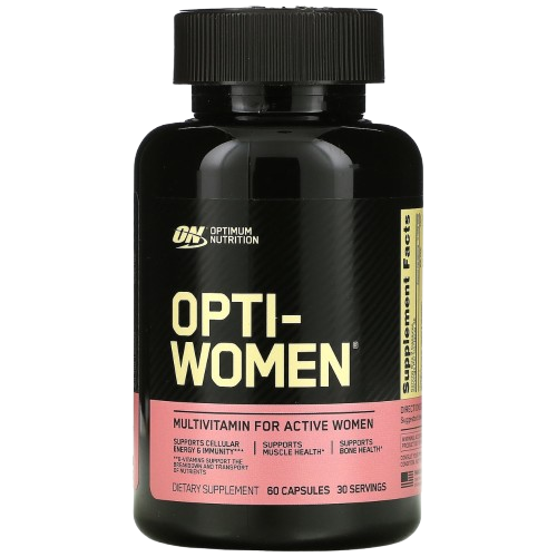 Opti Women Multivitamines pour Femmes Actives 60 Capsules (30 Servings ...